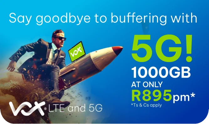 Get Connected Today With 5G & LTE Packages | Vox Telecom
